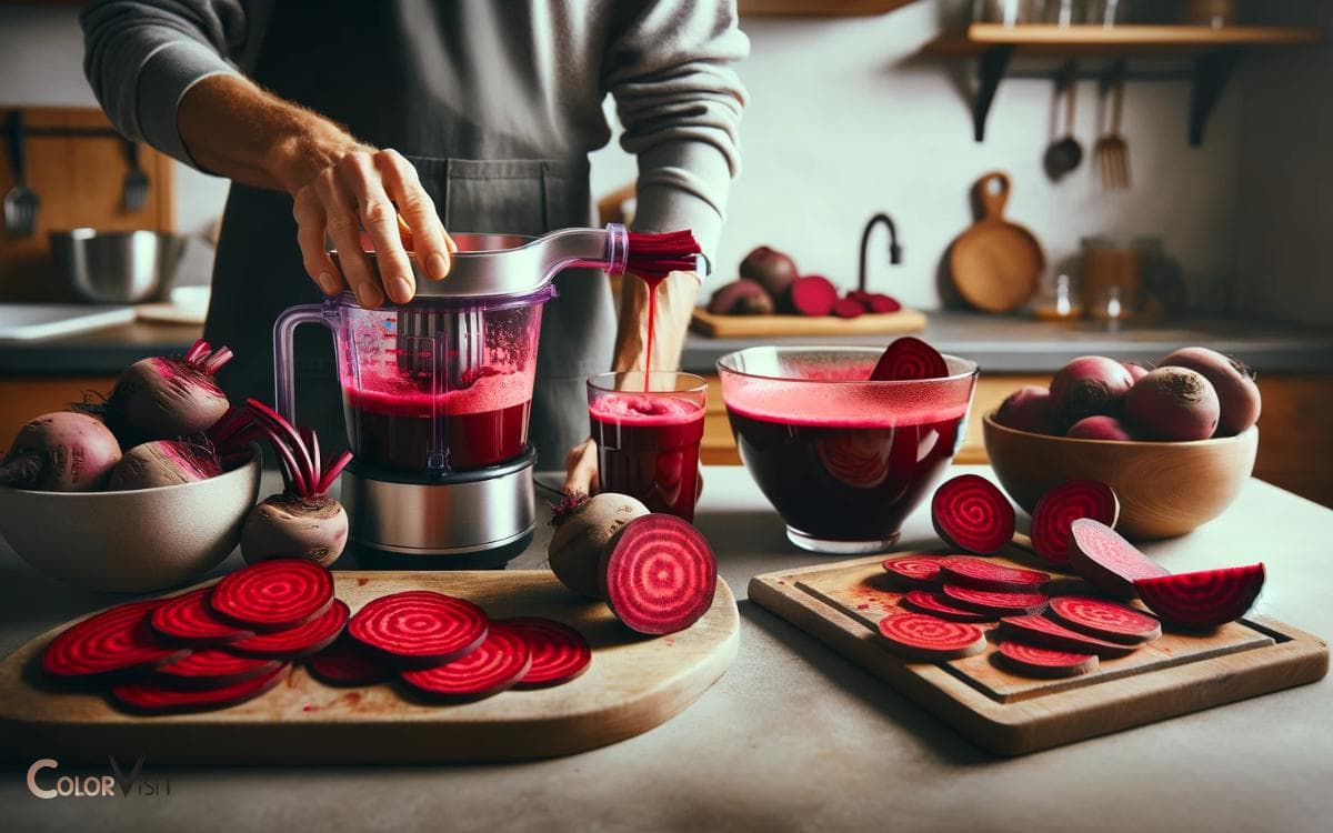 How To Make Red Food Coloring From Beets 4 Steps
